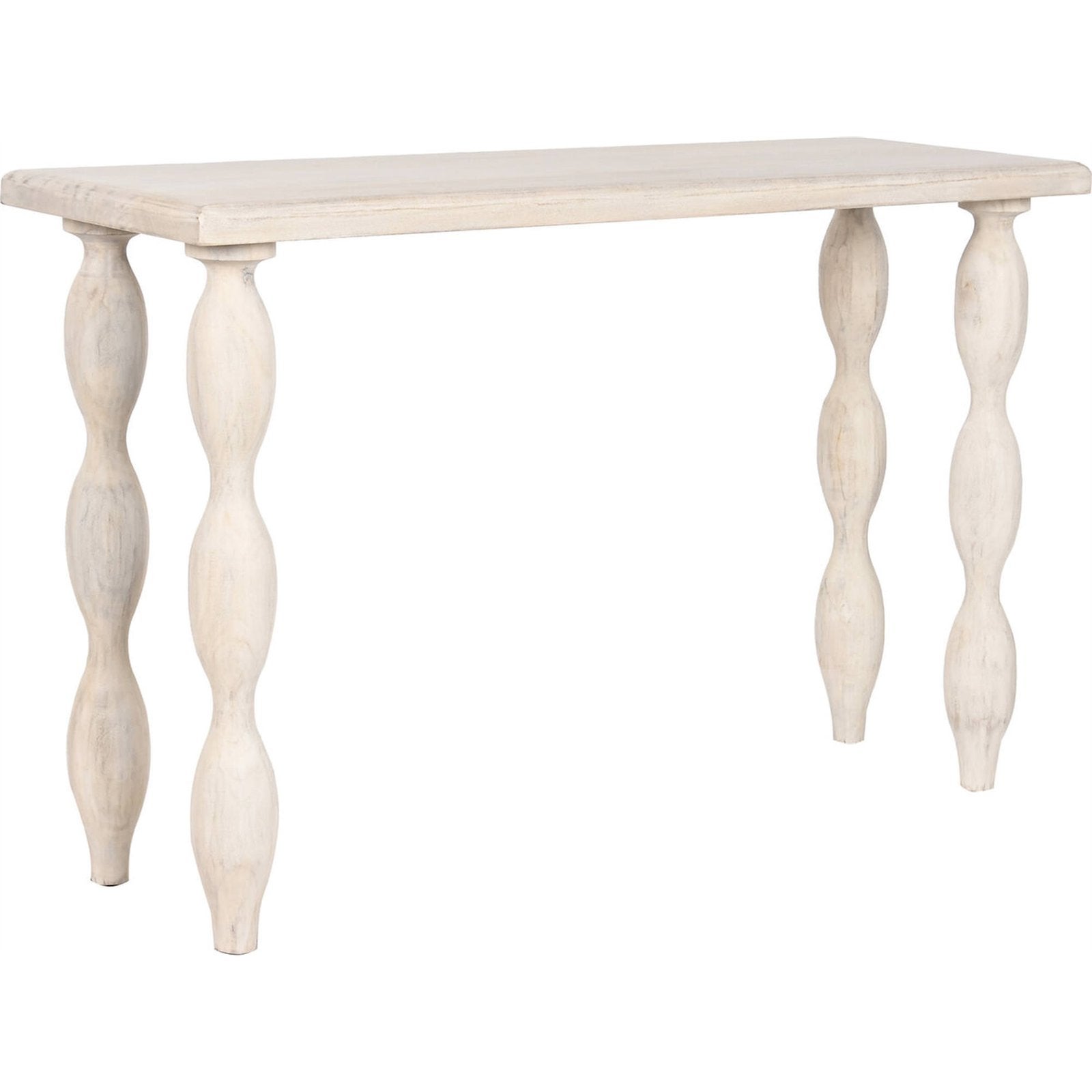 Console chic blanche pour entrée avec élégance 120 x 40 x 76 cm Blanc ...
