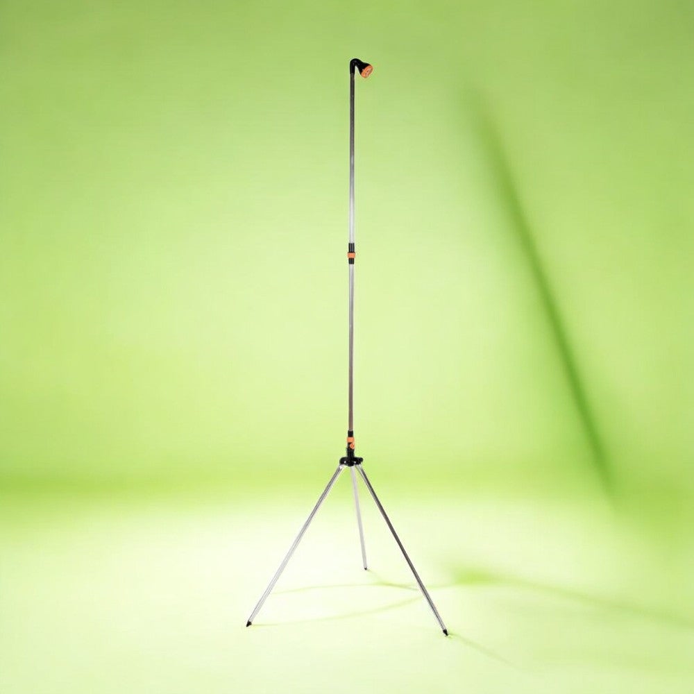 Doccia solare da giardino e campeggio in alluminio si tre piedi | Leroy ...