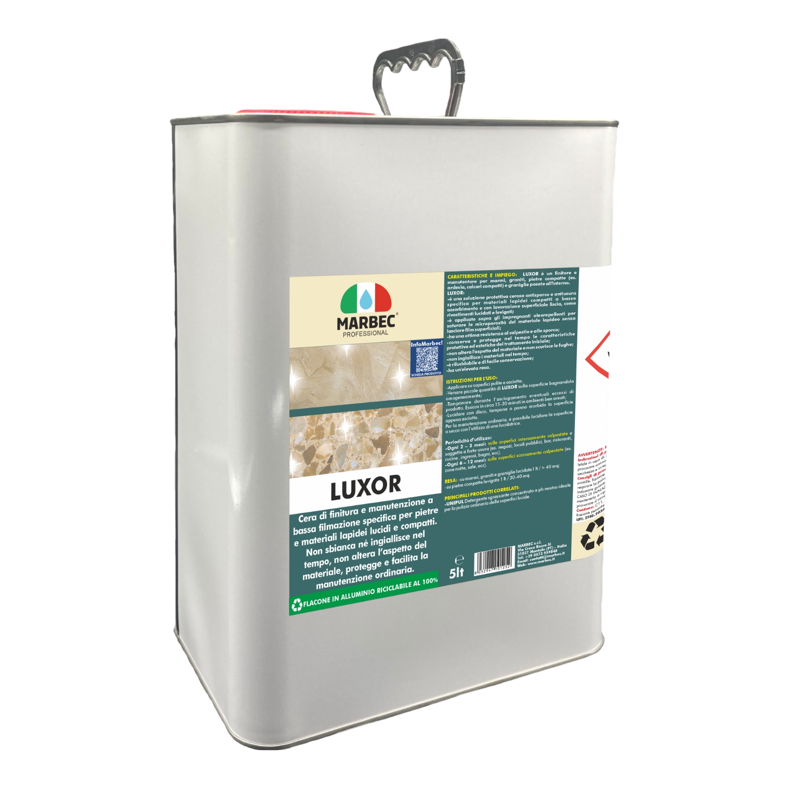 LUXOR - Cera per marmo e pietre lucide - 5LT | Leroy Merlin
