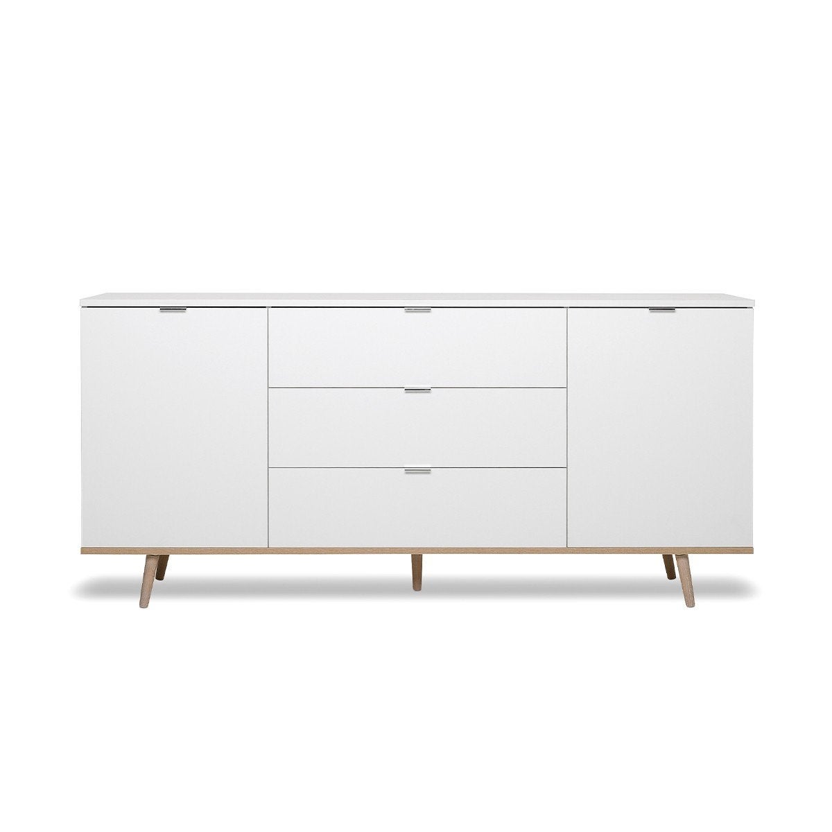 Aparador 2 Puertas 3 Cajones - An180 cm - Copenhague | Leroy Merlin