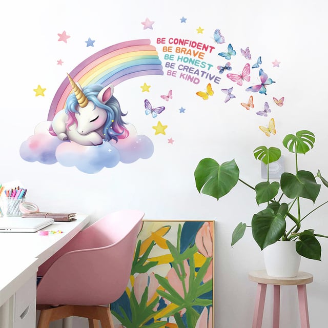 Autocollant licorne au meilleur prix | Leroy Merlin