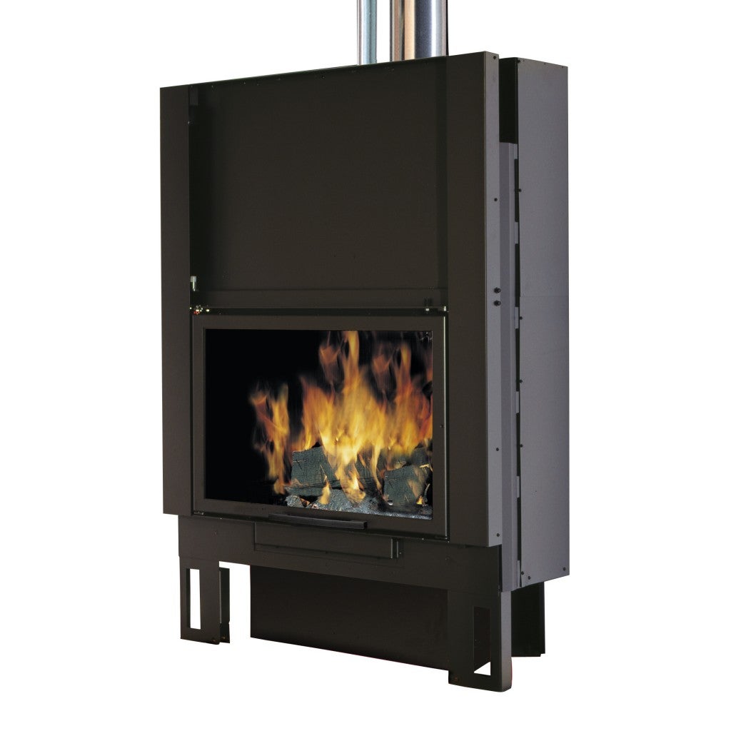 Cheminée à bois Italiana Camini mod. IC Tekno 1 – Convection naturelle ...
