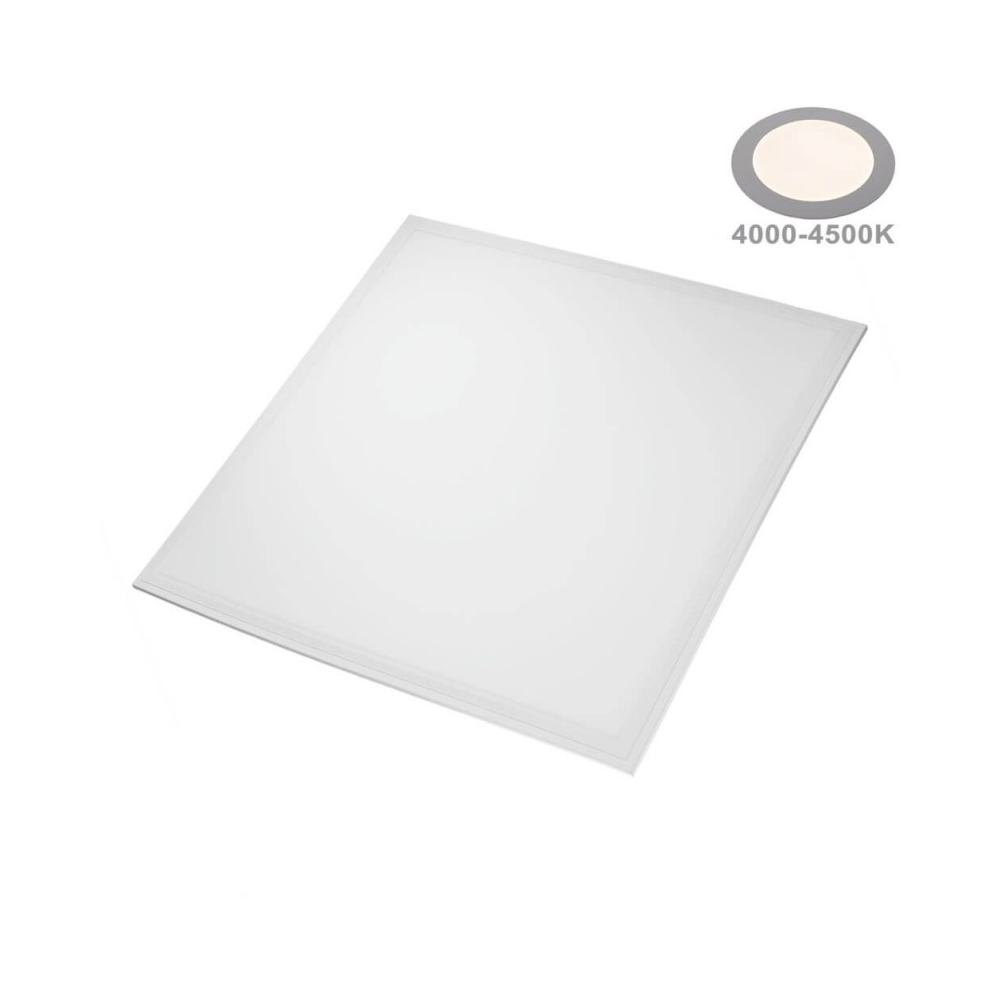 LED 36W 210W 3600lm Dimmable White Square 620mmx620mm - Natural White ...