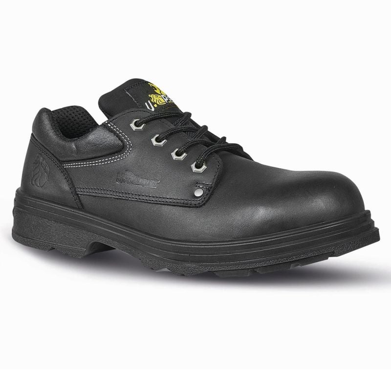 Scarpa di sicurezza Mustang Gr.45 in pelle nera S3 SRC EN20345 U-Power ...