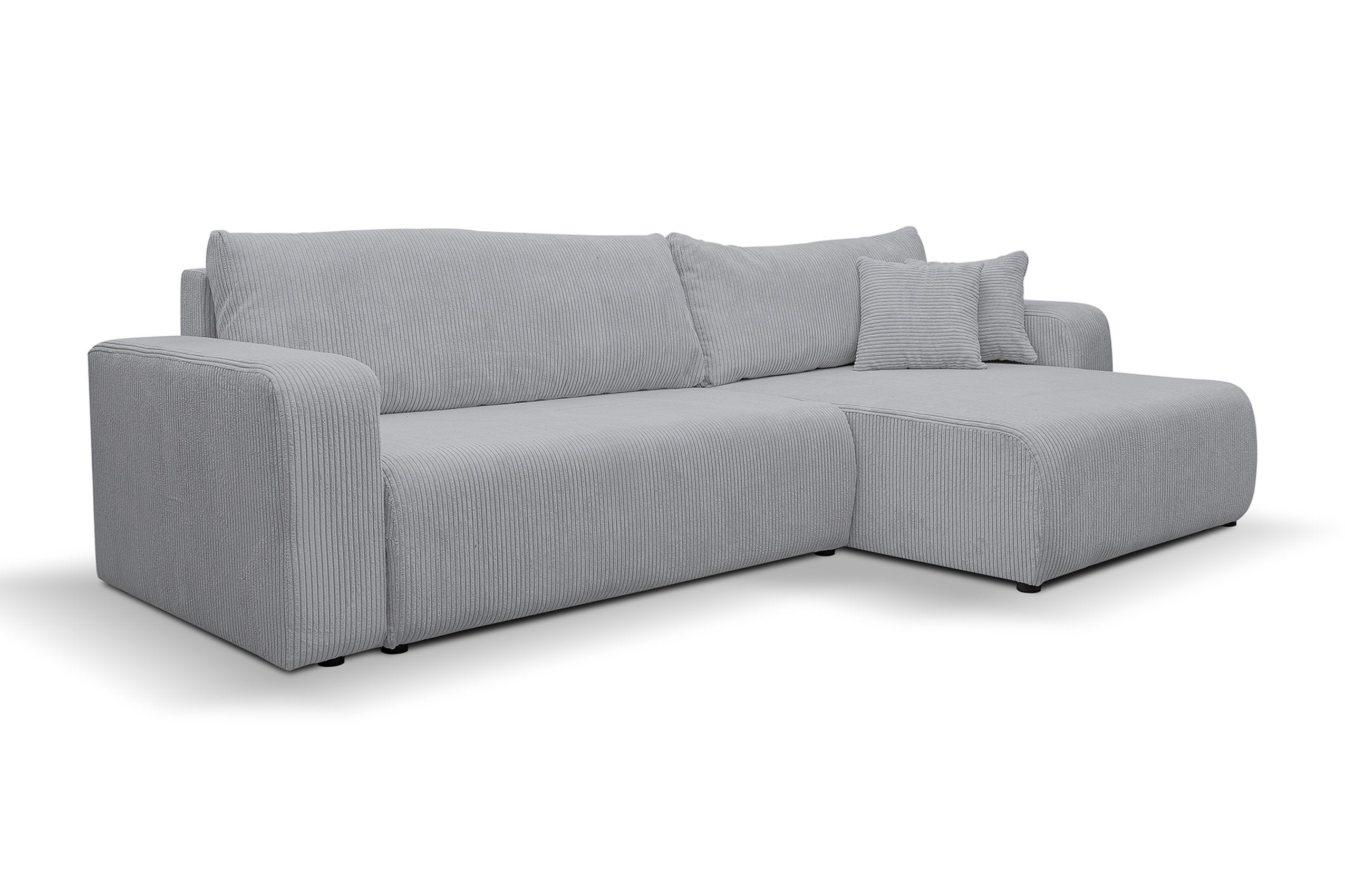 Canapé d'angle Luna XL, canapé d'angle en L avec fonction couchage et ...