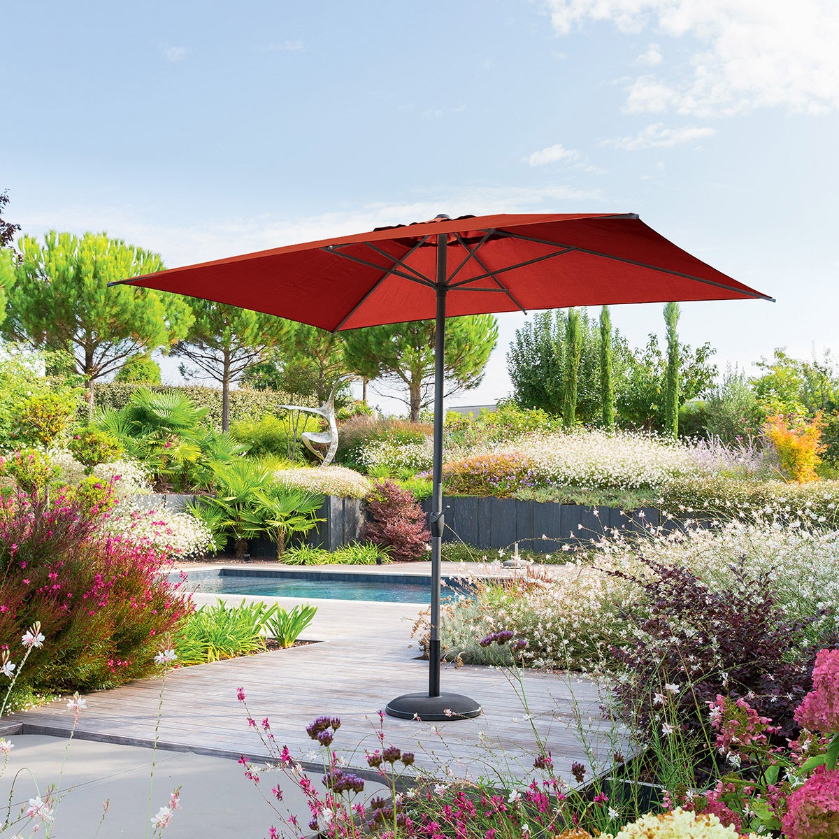 Parasol Rectangulaire Inclinable