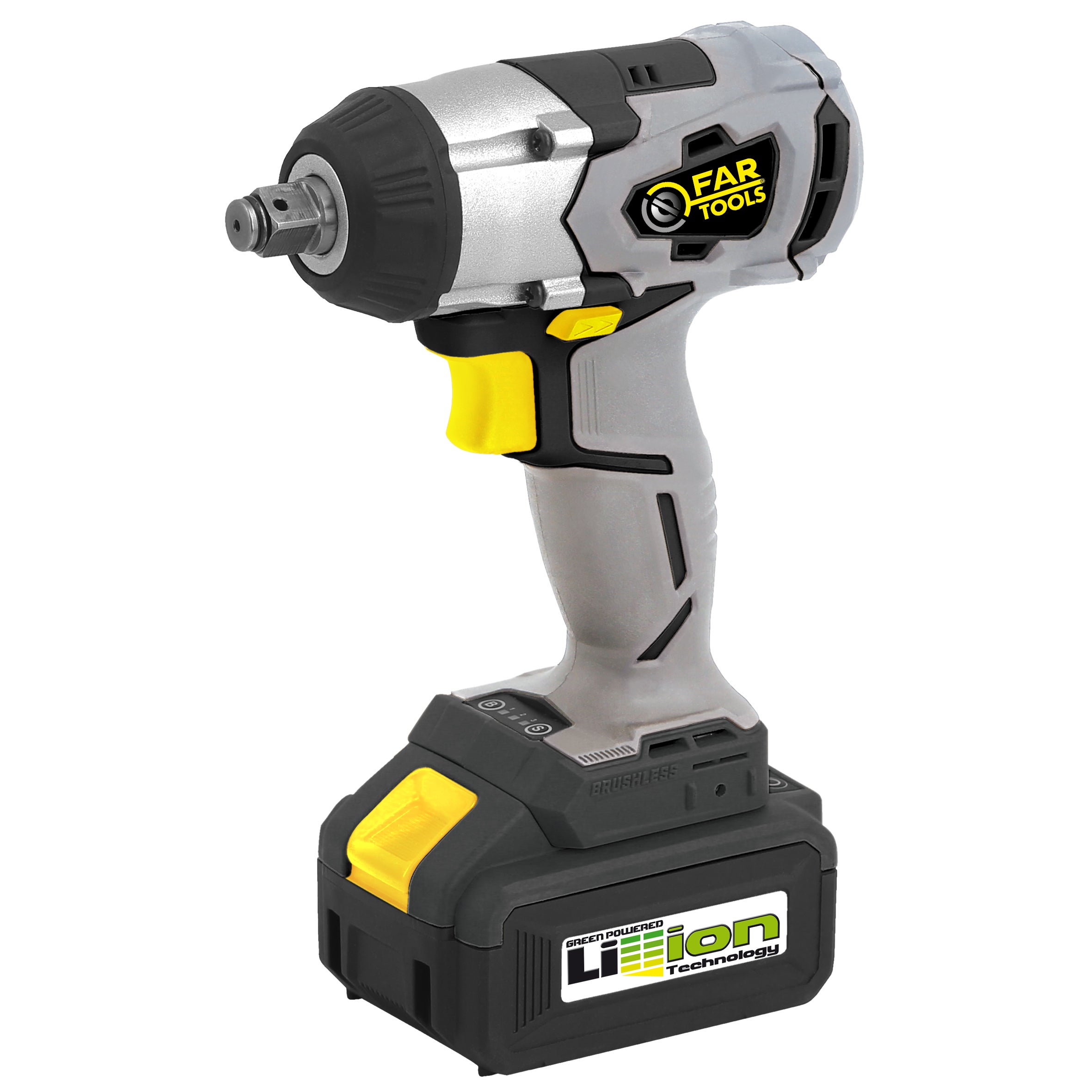 Clef à choc BRUSHLESS 18V 4,0Ah Li-ion 350Nm- 1/2" | Bricoman