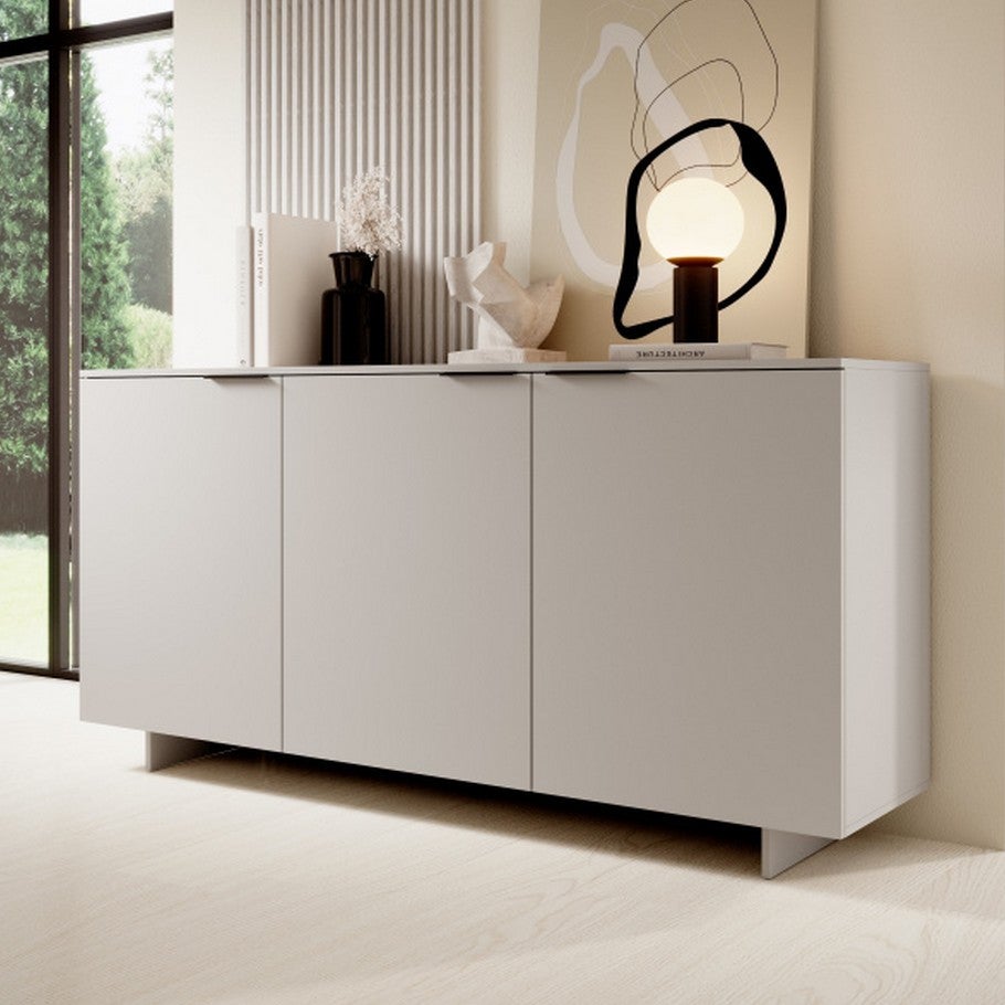 Buffet beige 3 portes 180cm Jude | Leroy Merlin