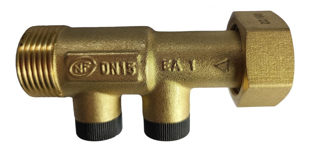 Clapet anti-pollution en laiton Ecrou libre F3/4 et 3/4M | Leroy Merlin