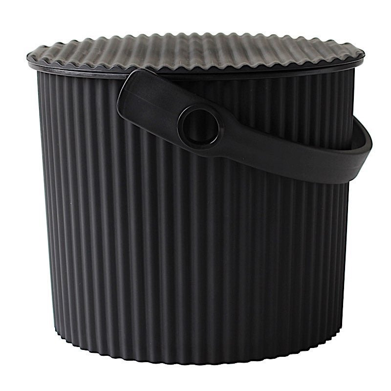 Hachiman Omnioutil - Mini secchio con coperchio, 4 l, colore: Nero ...