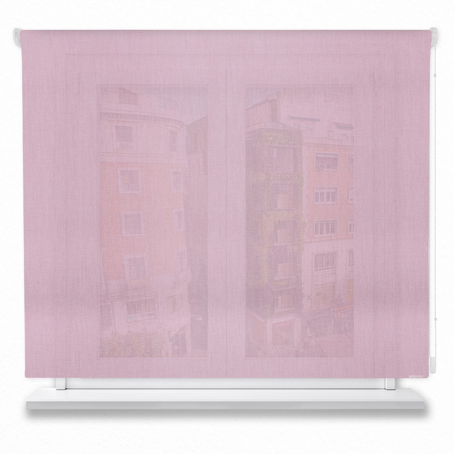 Store à rouleau translucide mauve 140x250cm. | Leroy Merlin