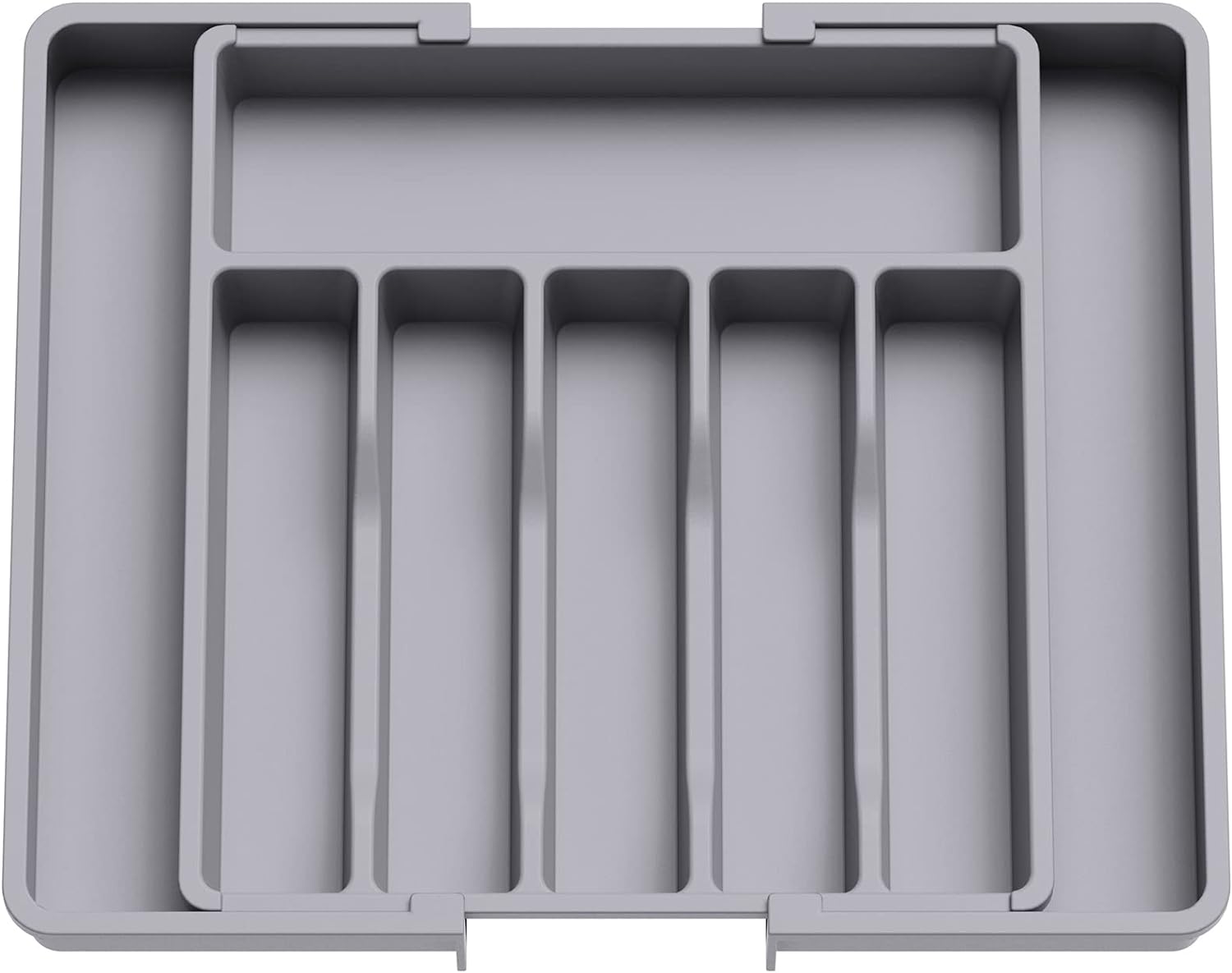 Range Couverts, Plateau d'Ustensiles Extensible pour Tiroir Gris ...