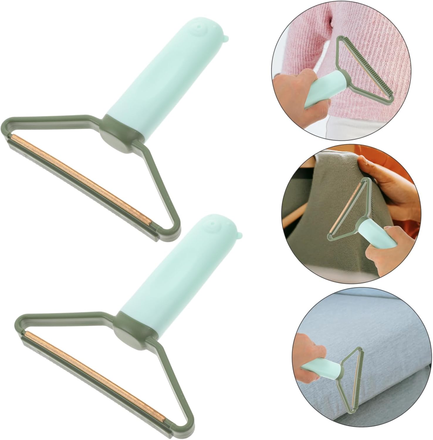 Cepillos manuales para ropa, quitapelusas, para ropa y alfombras ...