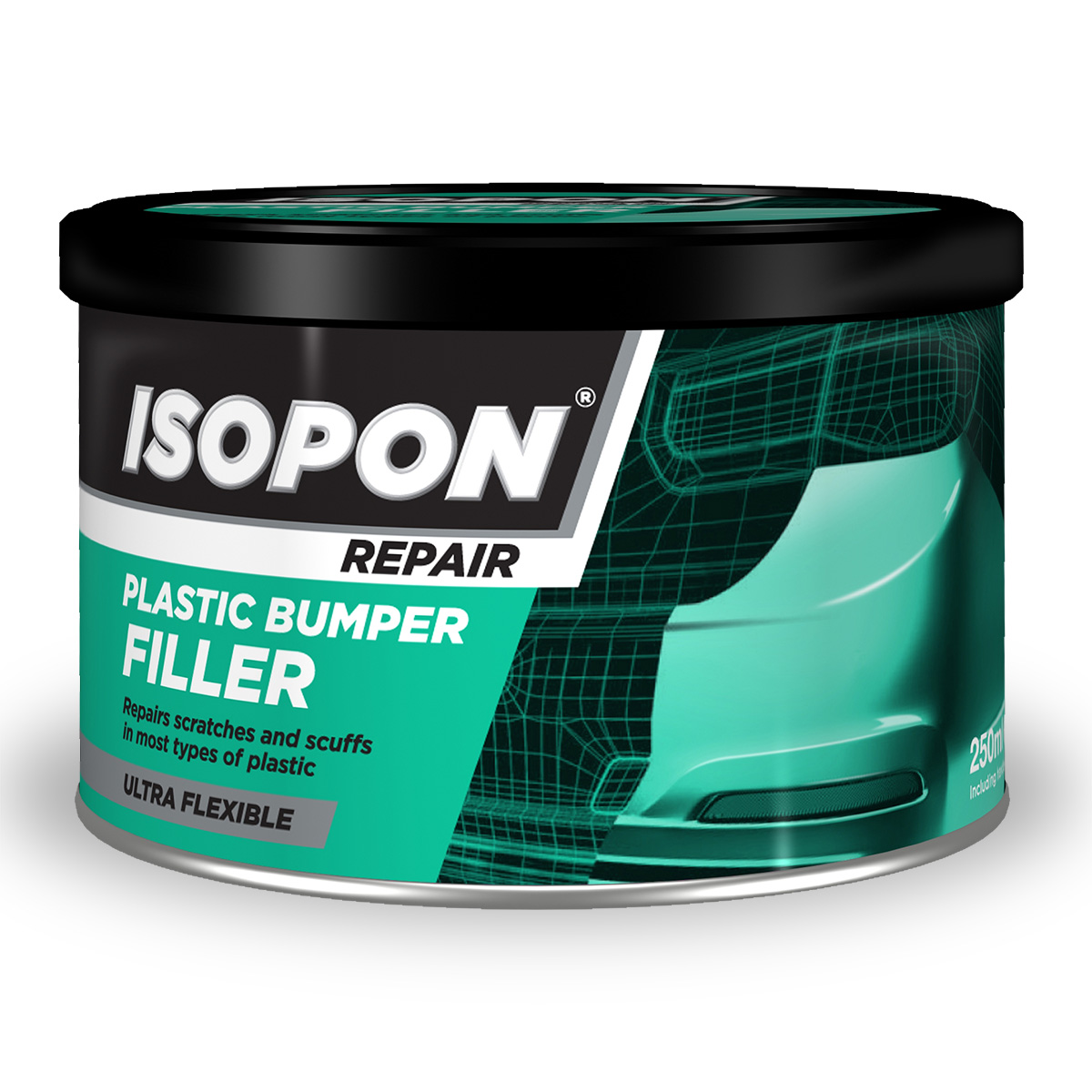 Masilla Para Plásticos Isopon Ultra Flexible 250 Ml | Leroy Merlin