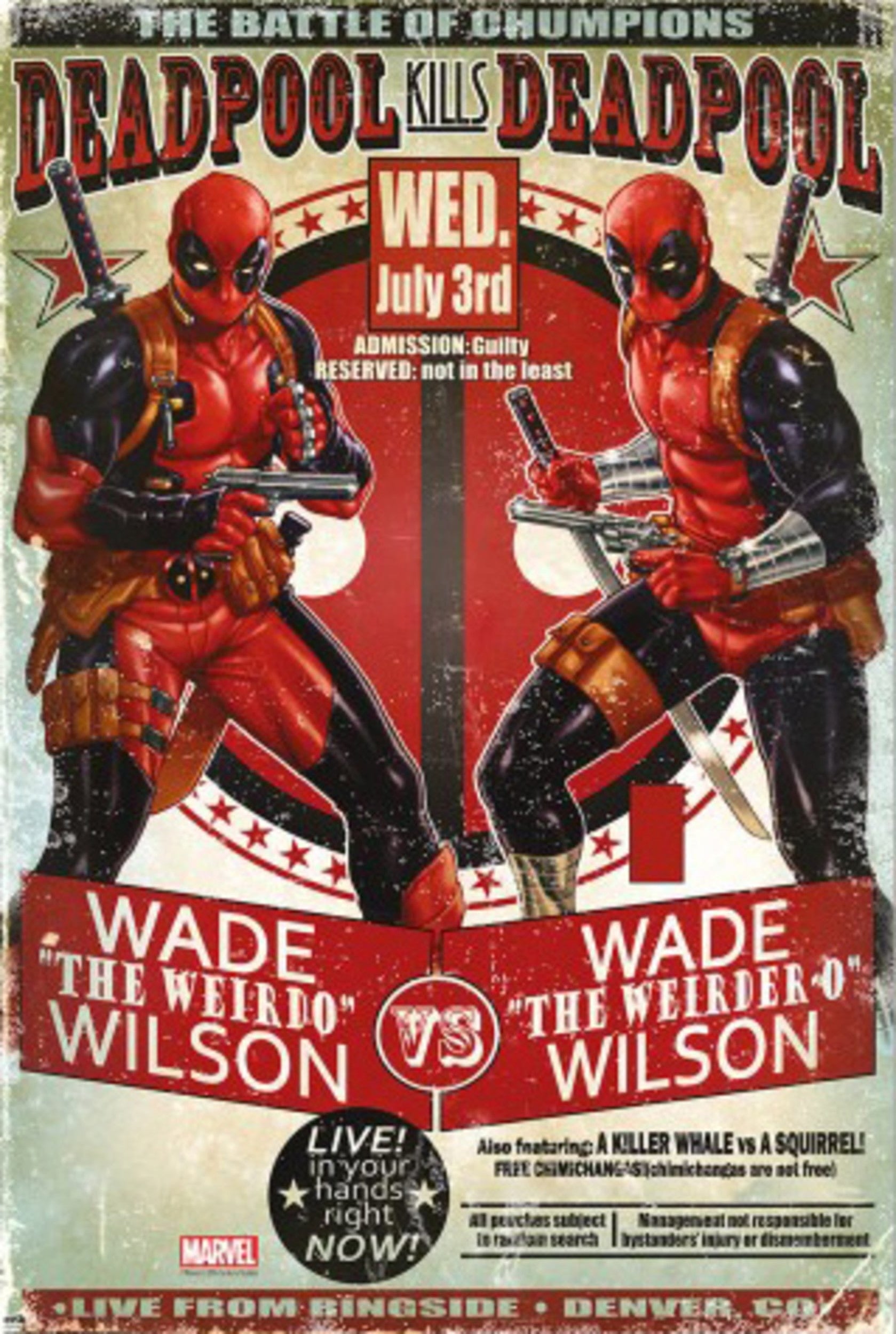 Poster Marvel - Deadpool - Kills Deadpool 61x91.5cm | Leroy Merlin