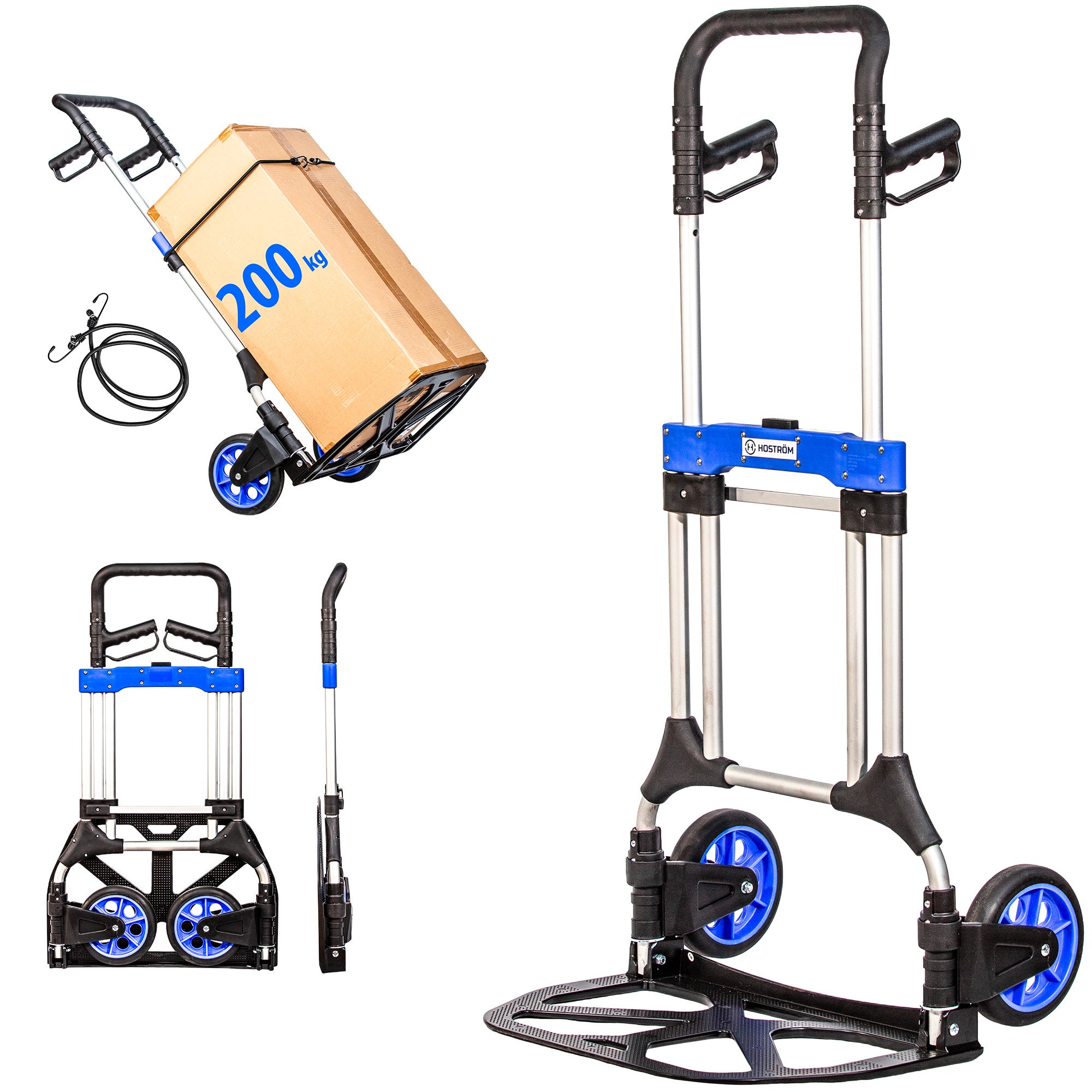 Diable pliant Aluminium pour Charge Lourde, Diable pliable Demenagement ...