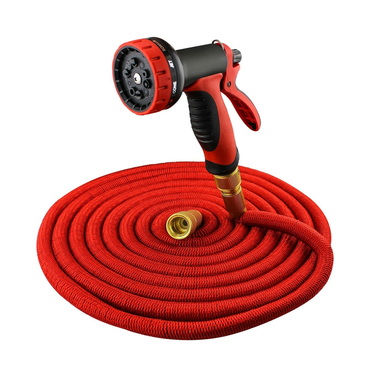 MANGUERA MAGIC EXTENSIBLE ROJA 5-15M | Leroy Merlin