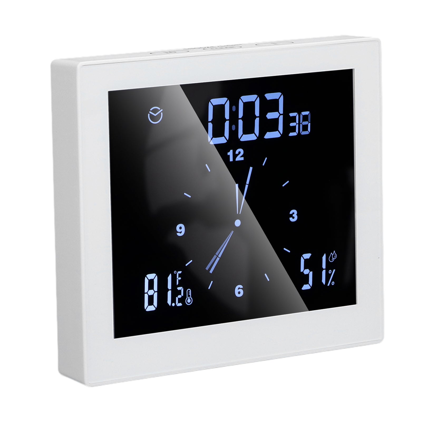 Reloj digital de pared para ducha con temporizador y pantalla de ...