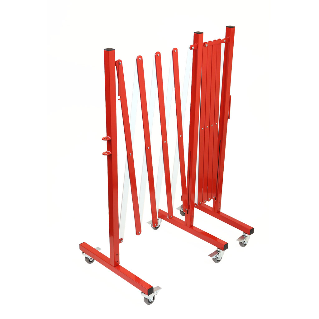 Barrière rétractable sur roues - Steel - Utilisation intérieure et ...