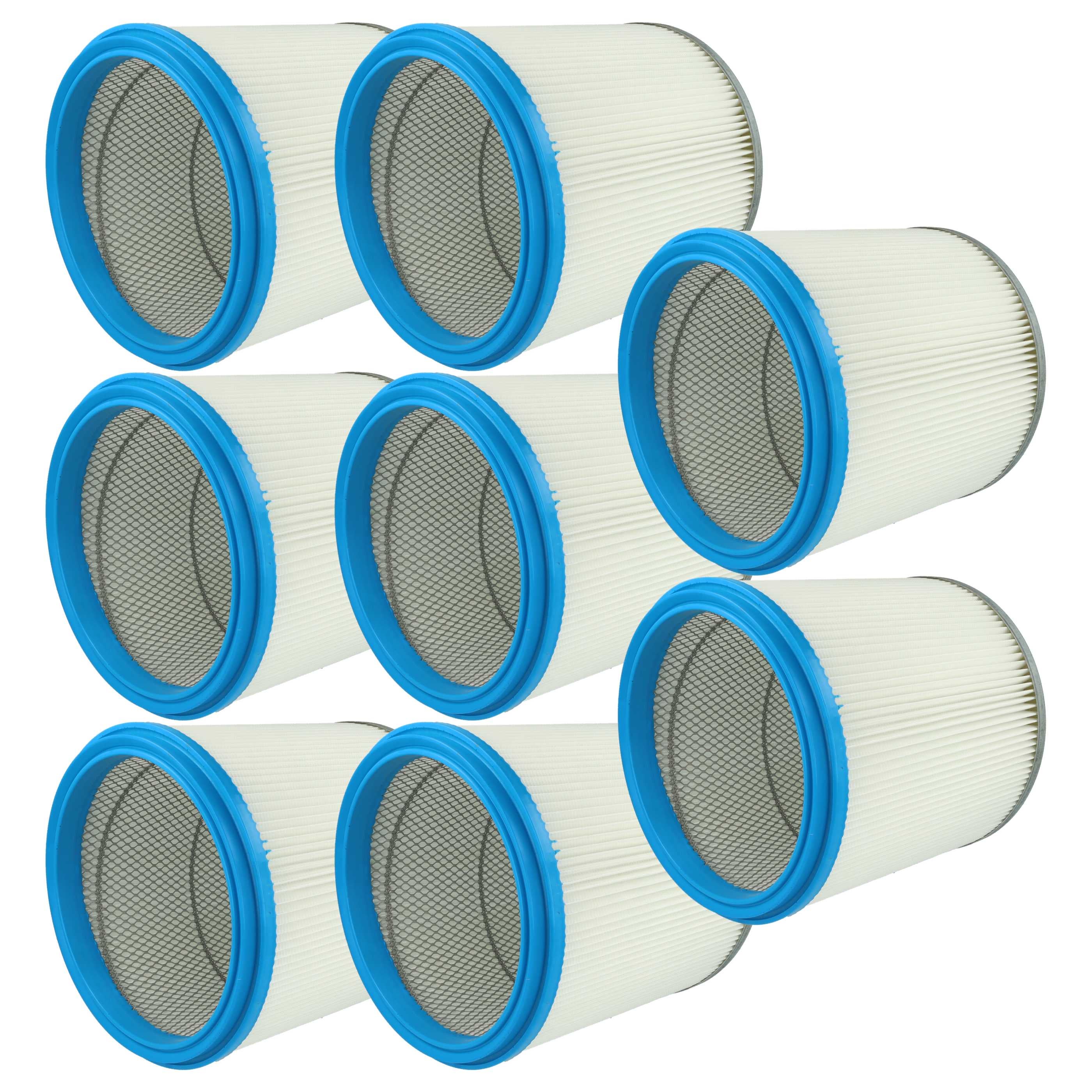 Vhbw 8x filtre plissé compatible avec Hilti TDA-VC60, TDA-VC60U ...