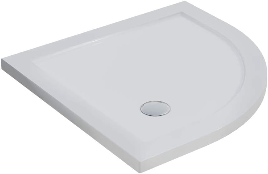 Plato de ducha angular semicircular ultraplano para mampara de ducha ...