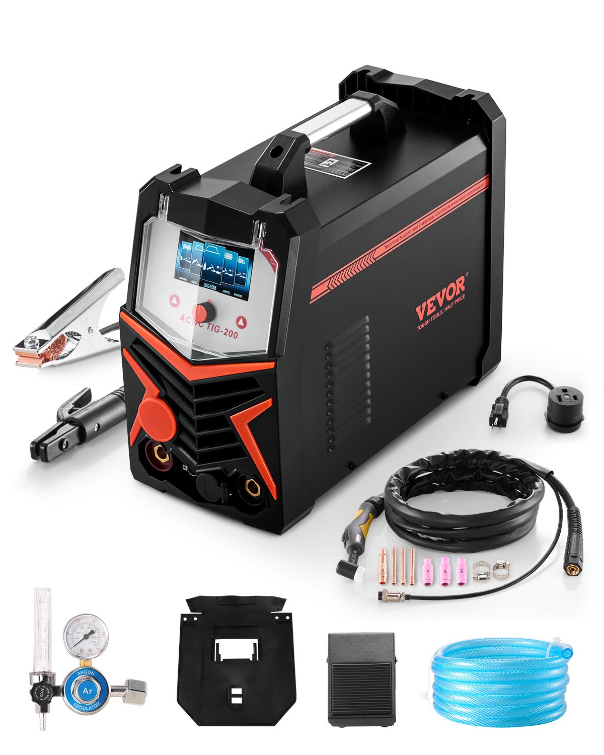 Poste Soldadura TIG 200 A, Máquina Soldadora de Aluminio 6 en 1 ...