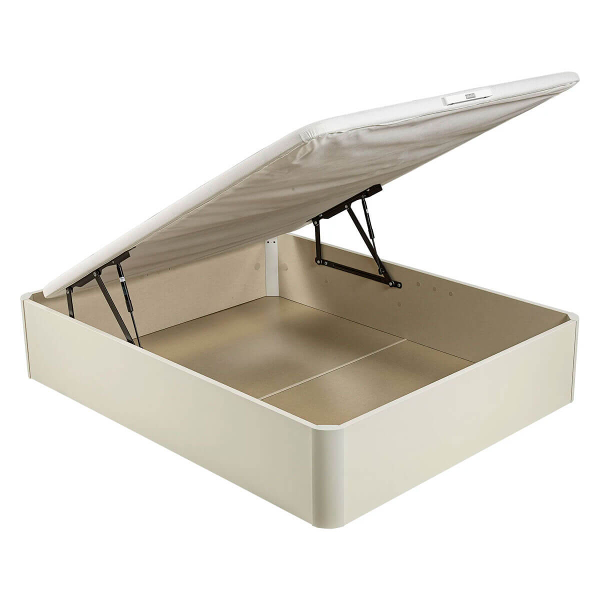 Canapé Abatible Pikolin Naturbox 2.0 Alta Capacidad - 160x200 - Blanco ...