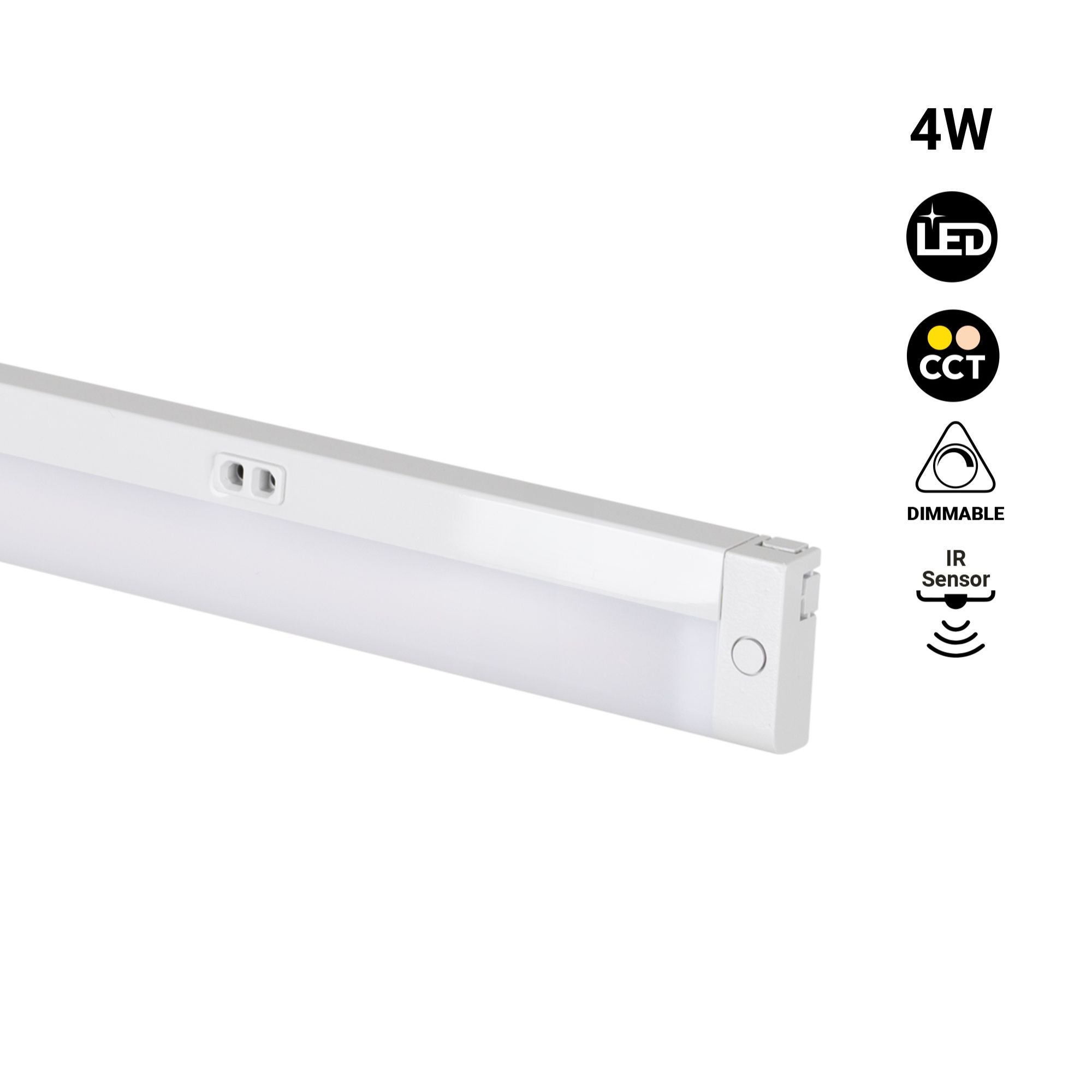 Barra LED sottopensile 4W - CCT - Con sensore IR - 30 cm | Leroy Merlin