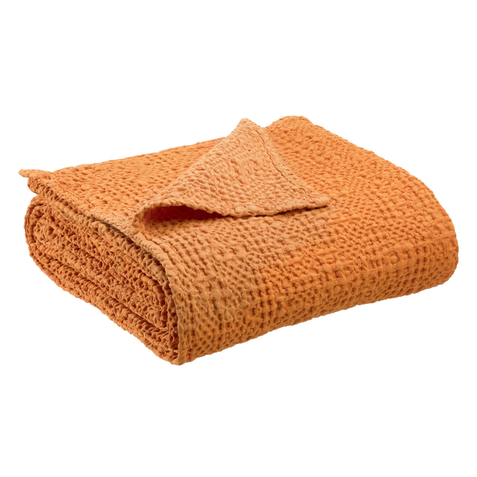 Plaid de cama Tana Mostaza 180 x 260 cm Mostaza 180 x 260 cm Vivaraise | Leroy Merlin