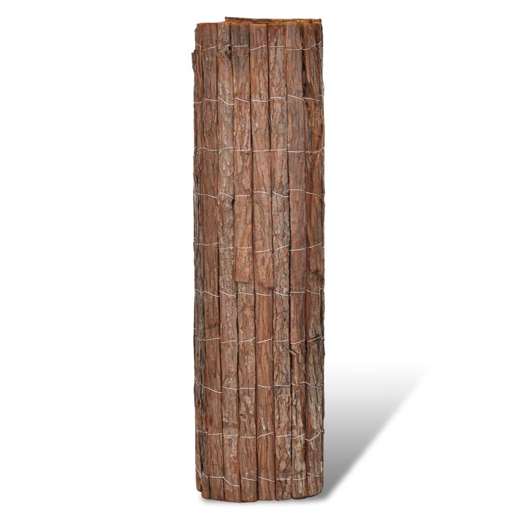 Clôture en écorce 400 x 100 cm CFW51171 | Leroy Merlin