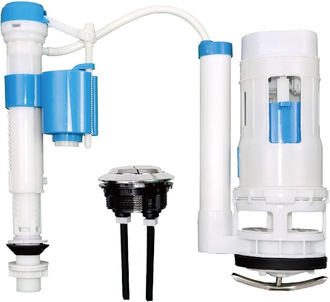 Juego de válvula de llenado y drenaje de inodoro universal, accesorios ...