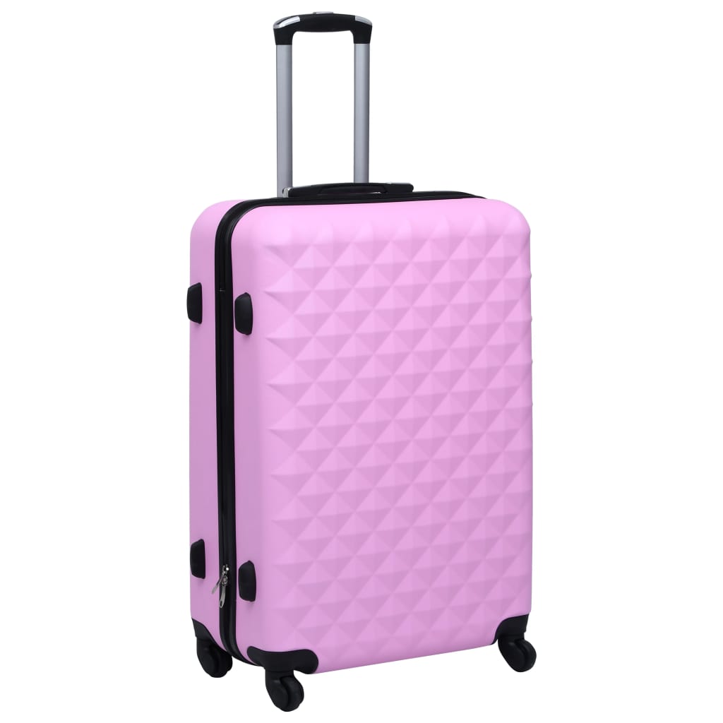 Maison Exclusive - Valise rigide Rose ABS | Leroy Merlin