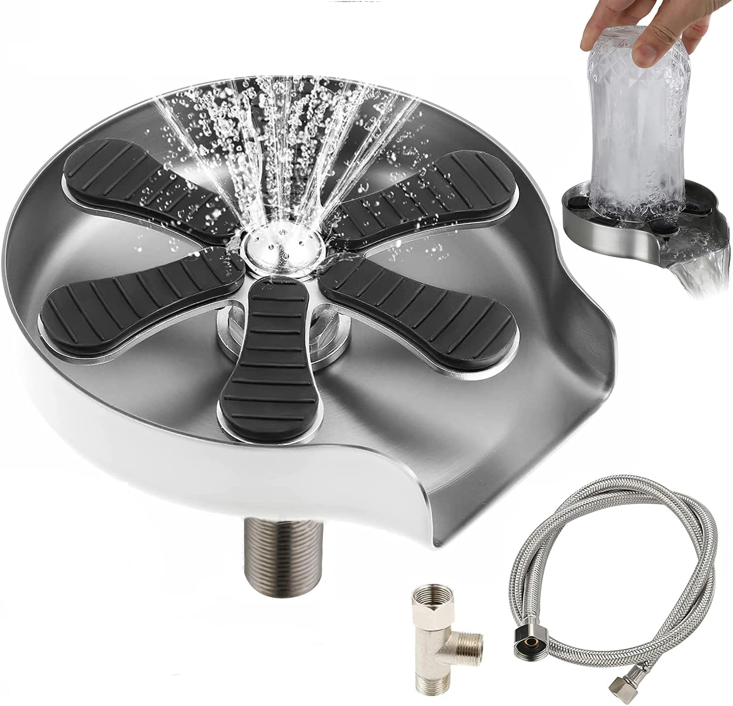 Nettoyant pour vitres d'évier de cuisine, nettoyant pour tasses à café ...