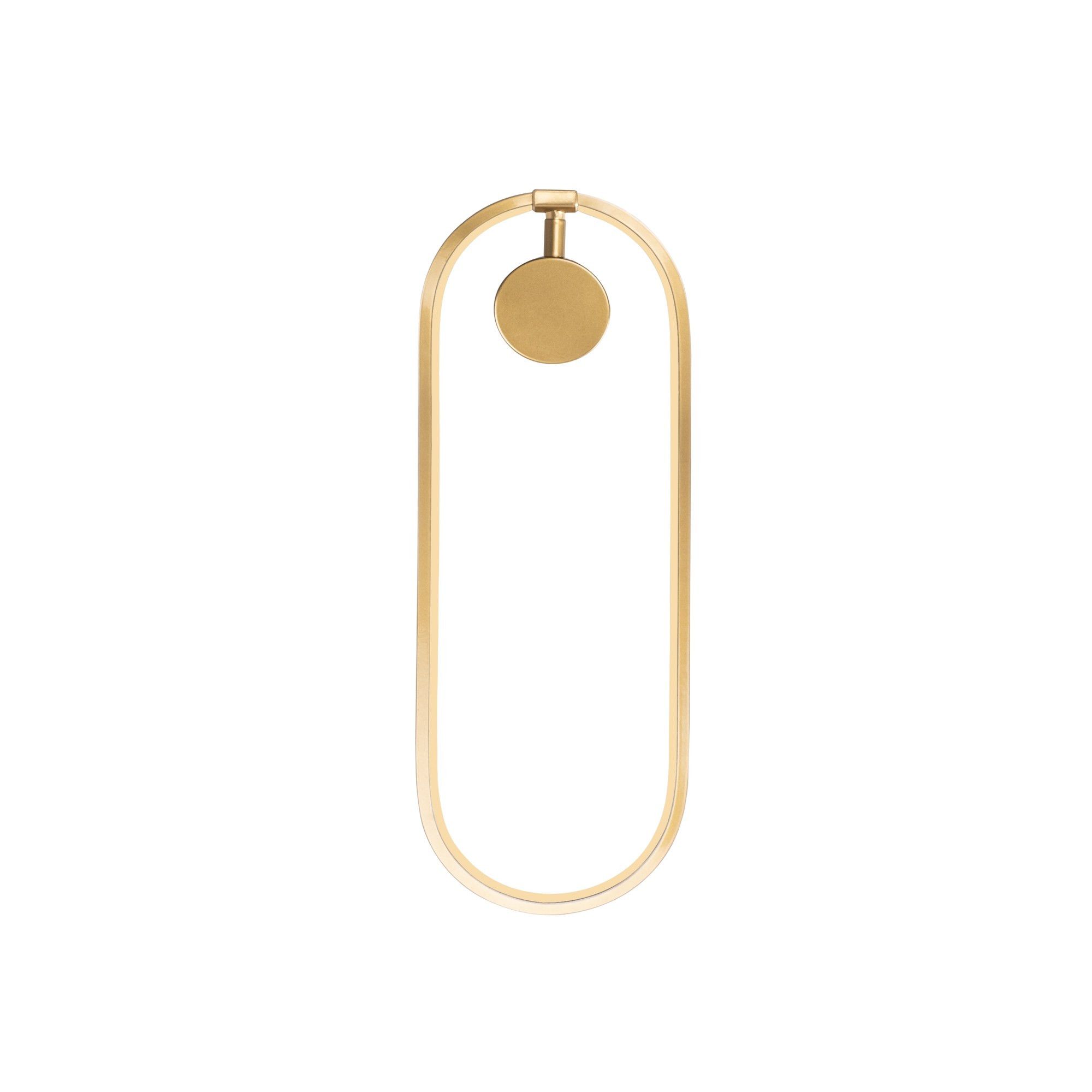 Lámpara de pared Can-13557 oro metal 17x 48x 10 cm | Leroy Merlin