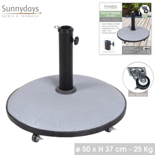 Pied parasol | Leroy Merlin