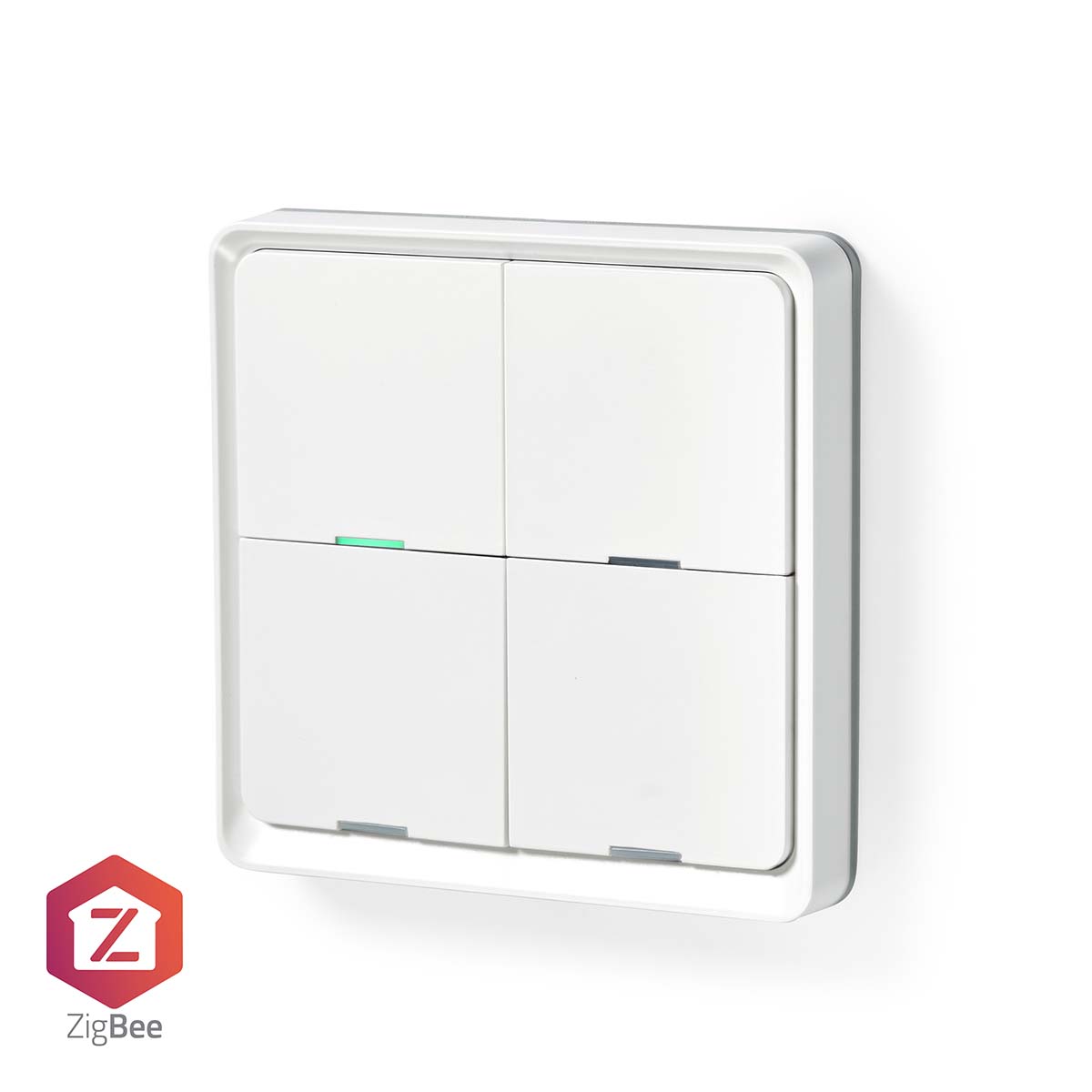 NEDIS Commutateur Mural SmartLife Zigbee 3.0 Montage Mural Android / IOS | Leroy Merlin