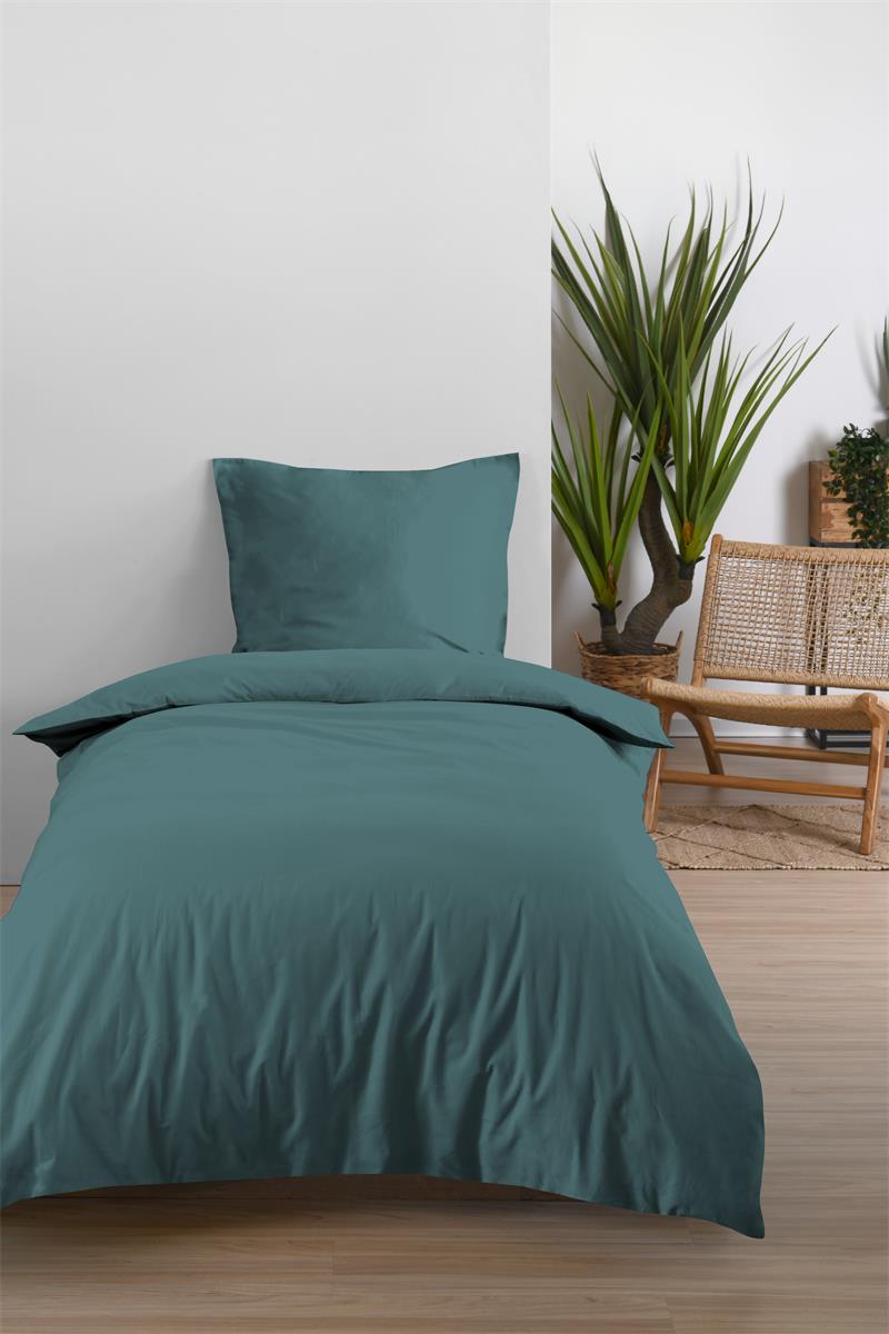 HOUSSE DE COUETTE EDEN EUCALYPTUS 140X200 cm | Leroy Merlin