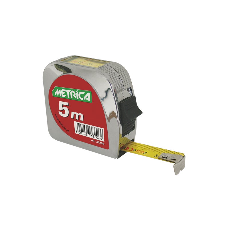 Mètre ruban just-in - Largeur (mm) : 19 - Longueur (ml) : 5 - METRICA ...