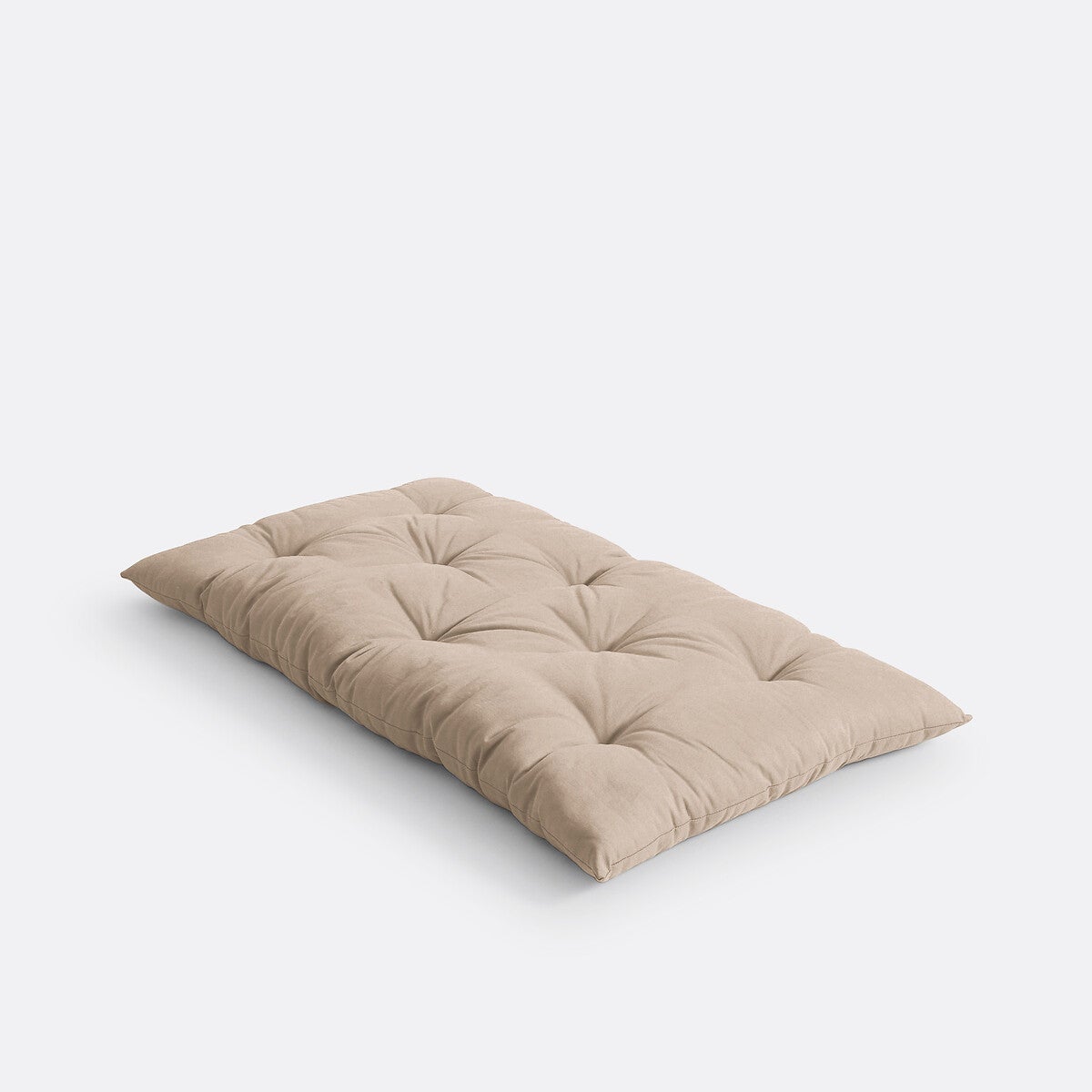 Matelas de sol coton recyclé 120 cm, Scenario - Naturel - 120 x 60 cm ...