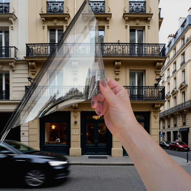 DIMEXACT - Film anti UV incolore - 152 cm x 2.5 m - en Rouleau | Leroy ...