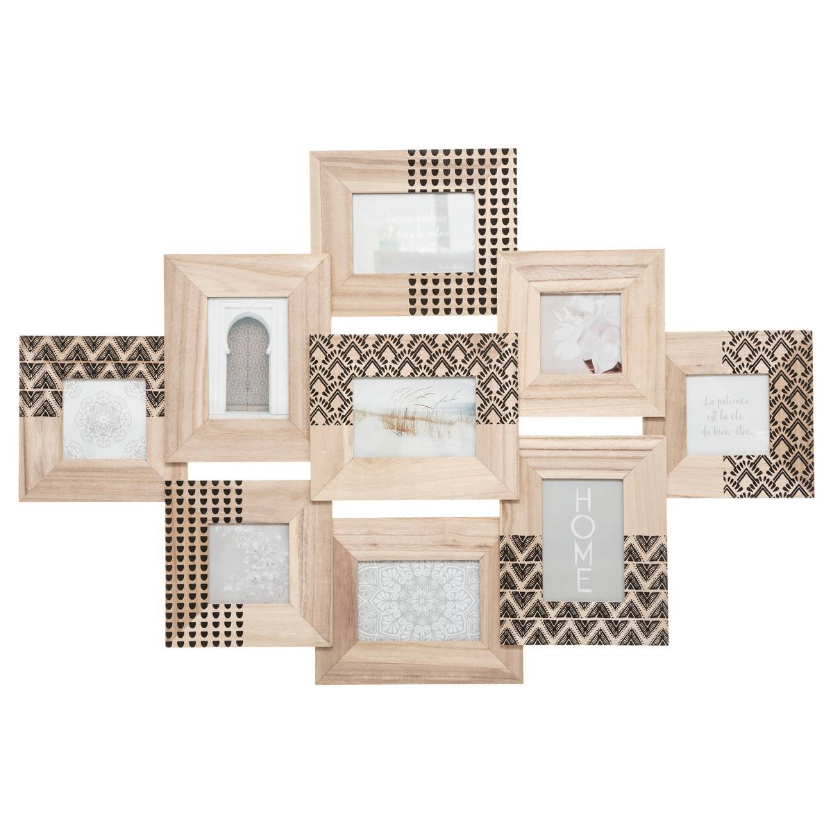 Atmosphera - Marco de montaje fotográfico «Emile» 9 fotos | Leroy Merlin