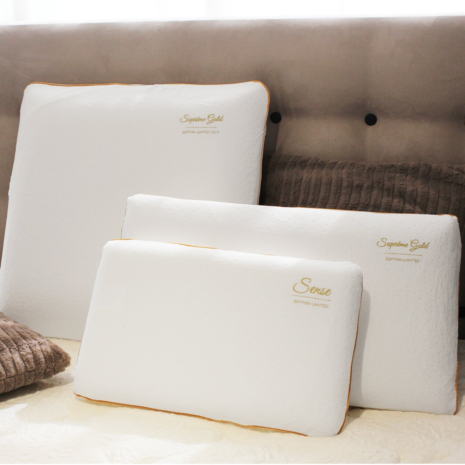 Oreiller Collector 60 x 60 cm - Mousse à Mémoire De Forme - Déhoussable ...