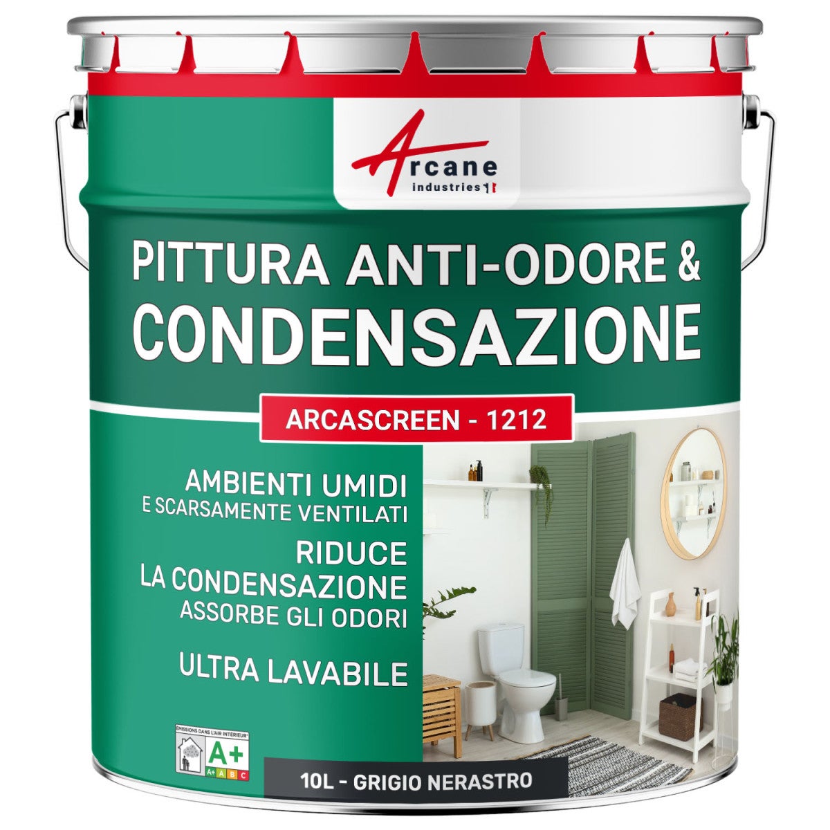Pittura Termica Anticondensa e Antimuffa per Pareti Umide : ARCASCREEN ...