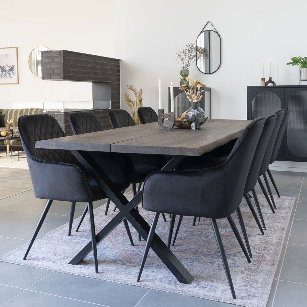 Miroir ovale avec lannière en cuir noir - TRAPANI | Leroy Merlin