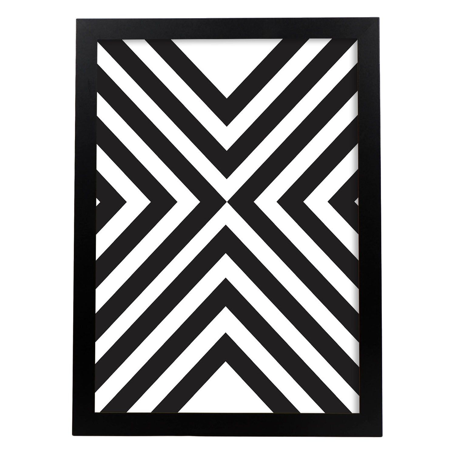 Publier Avec Un Dessin De Ligne Nordique Lamina X Illustrée De Lignes Et De Formes Sans Cadre