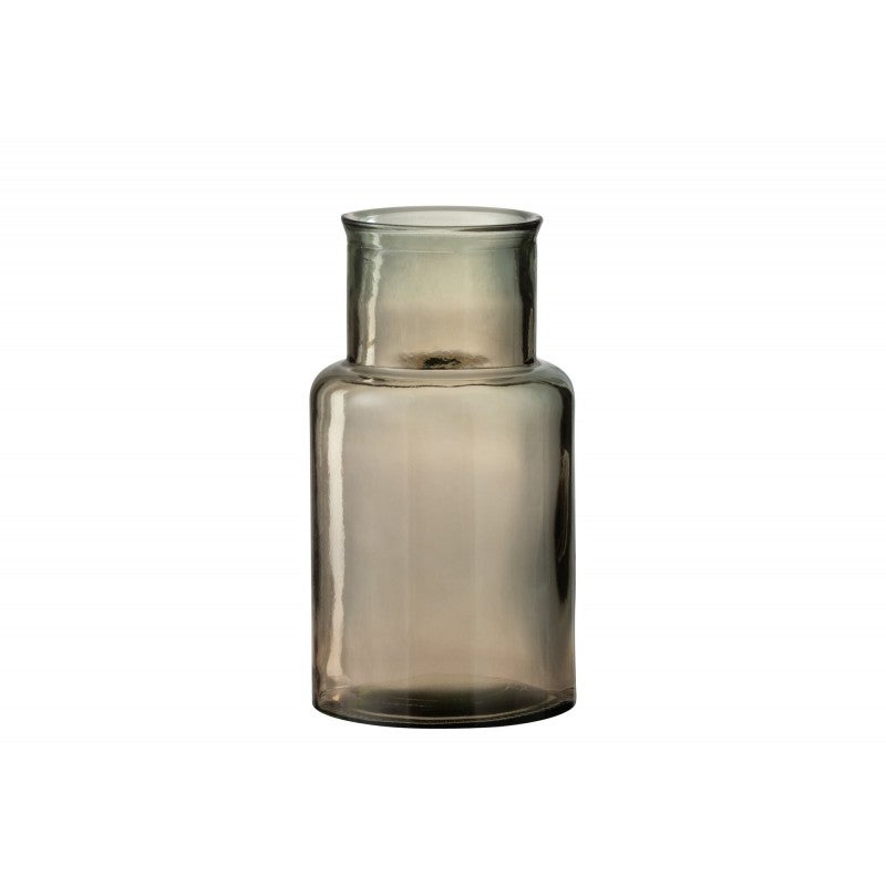 Vase verre marron clair Cintee H 28cm | Leroy Merlin