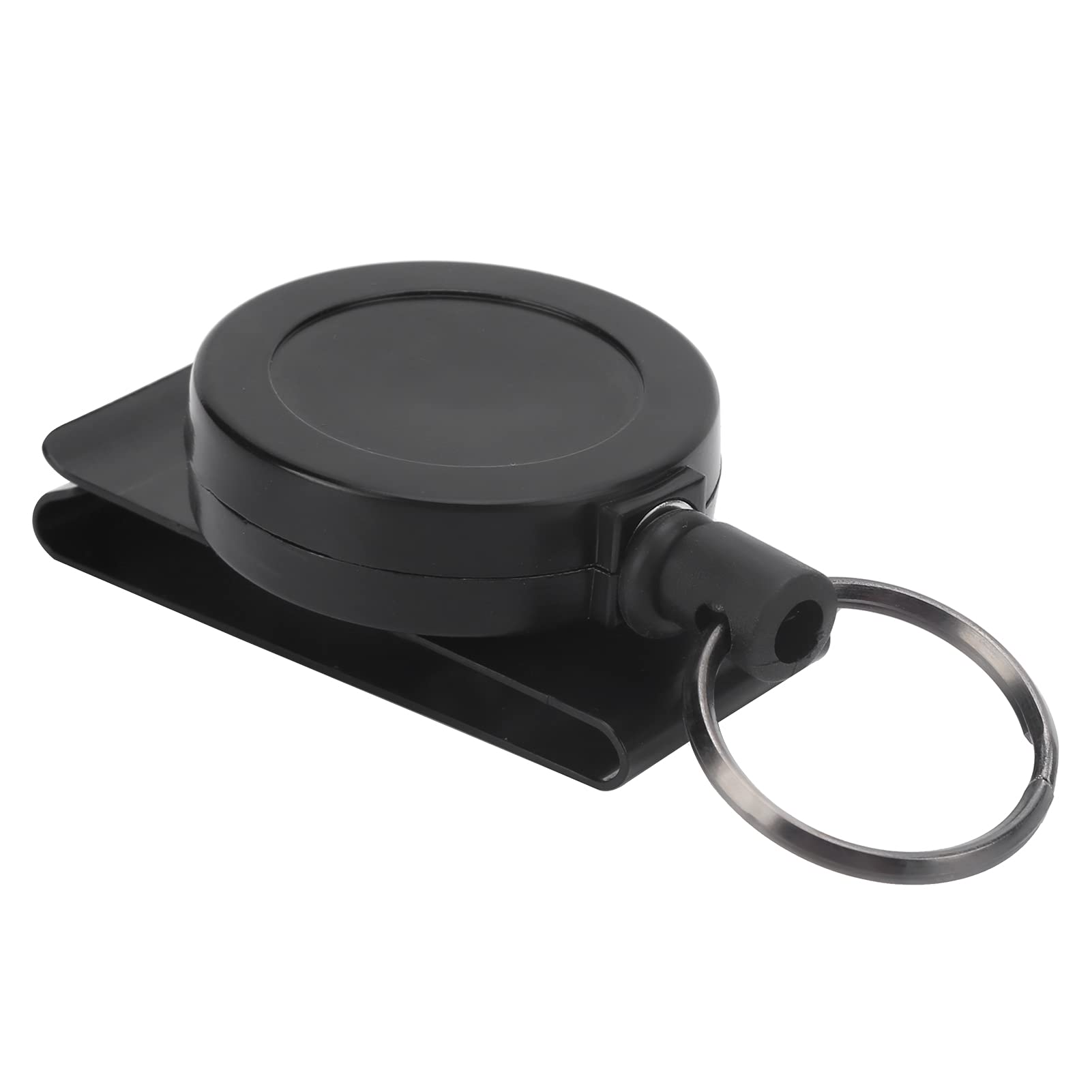 Llavero con clip para cinturón y cuerda telescópica: soporte ...