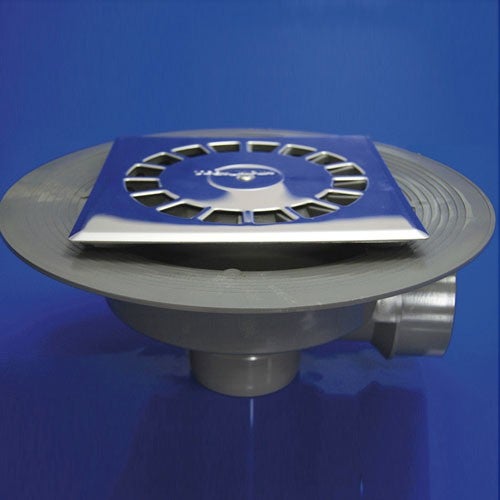 Siphon de sol PVC T-86-VH-I 10x10 50-40 | Leroy Merlin