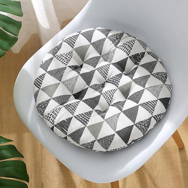 Canapé, rond ventilerande tatamikudde pour tapis/skrivbord/soffa (gris ...
