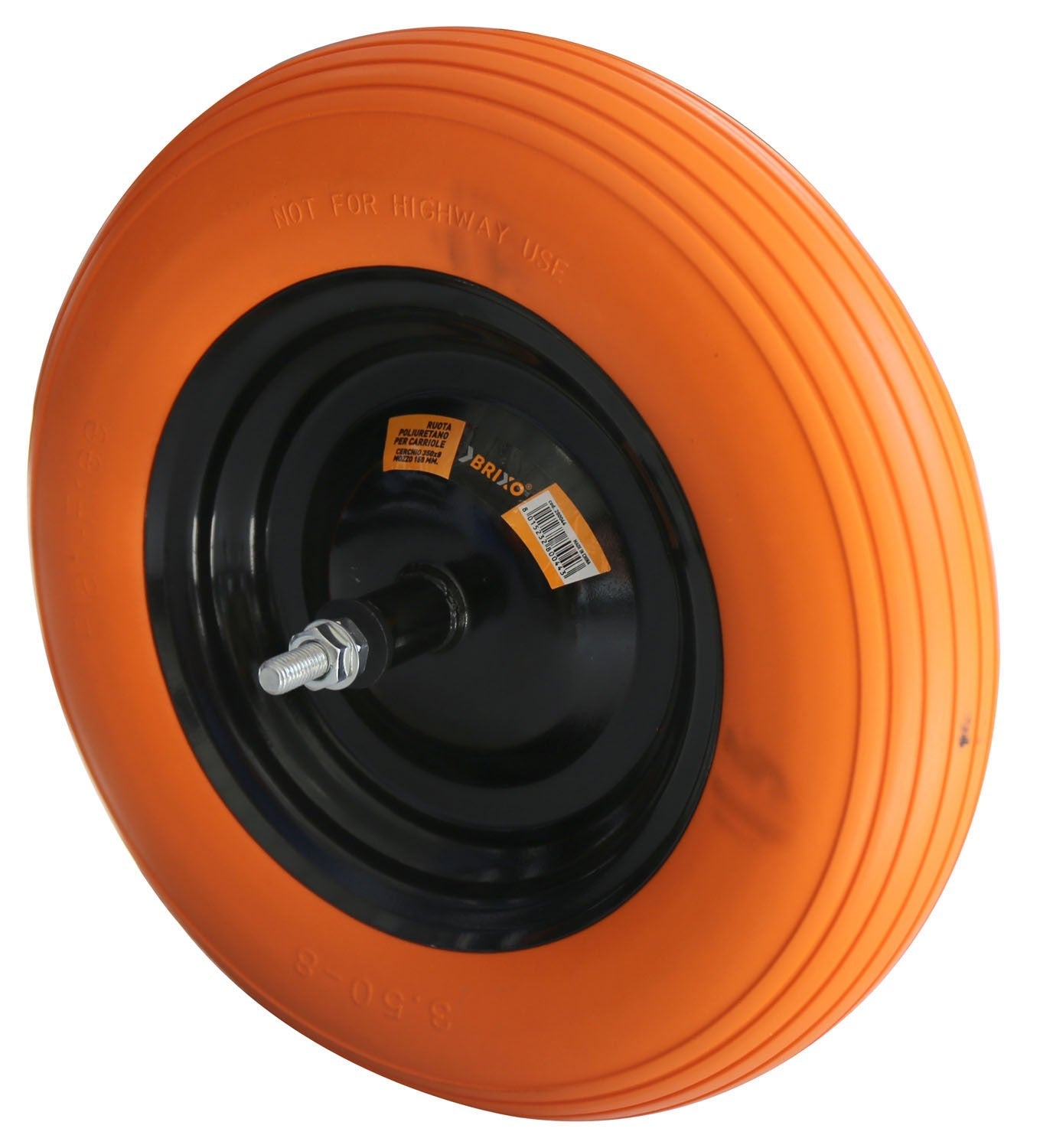 Brixo 350x80 cm roue solide en polyuréthane pour brouettes | Leroy Merlin